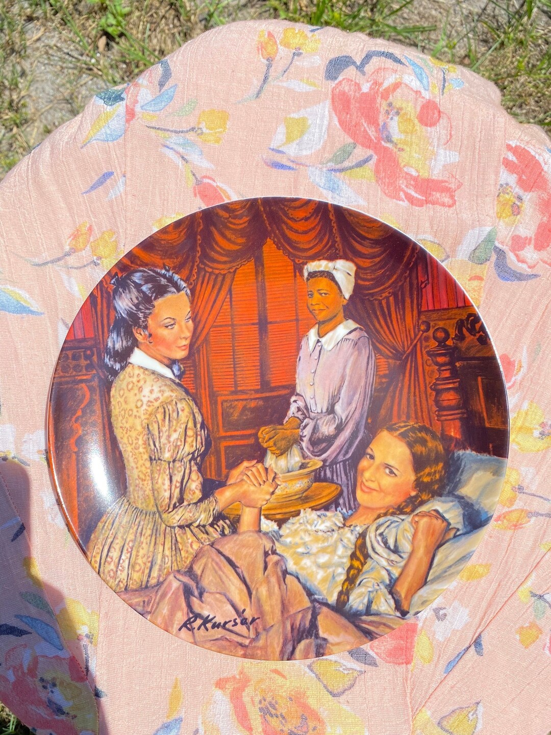 Gone With the Wind “melanie Gives Birth” Collectible Plate by Knowles ...