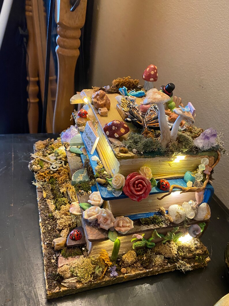 The Bookworm Café Bookshelf or Home Décor - Etsy