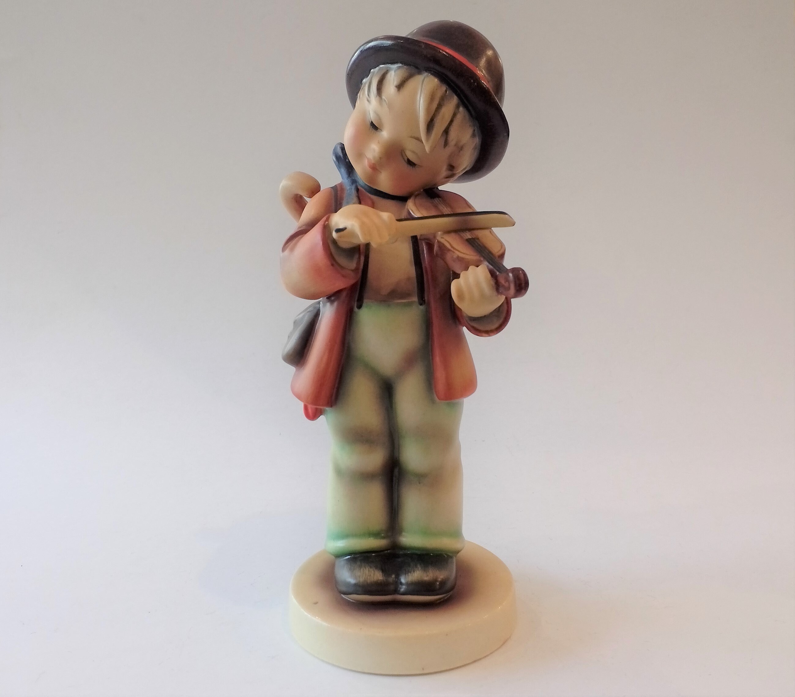 Vintage Hand-painted Hummel Model 2/1 little Fiddler With Incised Crown ...