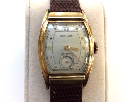 Vintage Benrus Gold Filled 17 Jewel Swiss Movement Me… - Gem