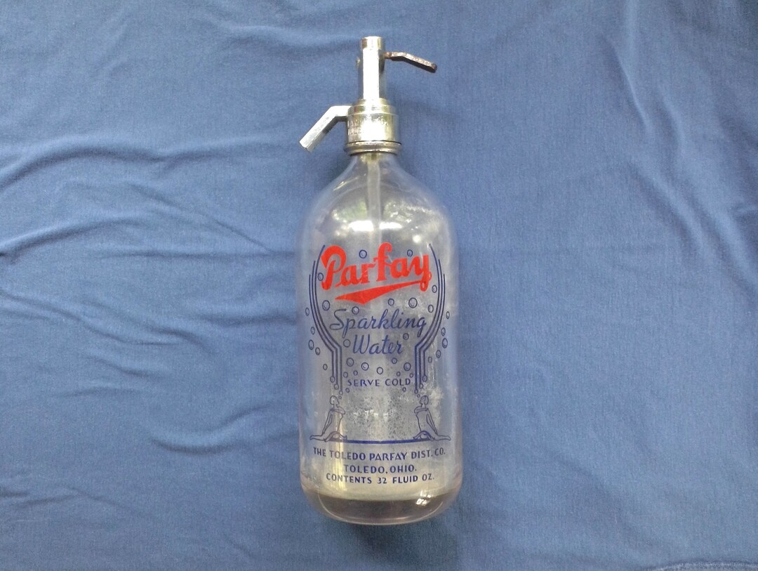 Vintage Art Deco Parfay Sparkling Water Seltzer Bottle, Ca. 1930s - Etsy