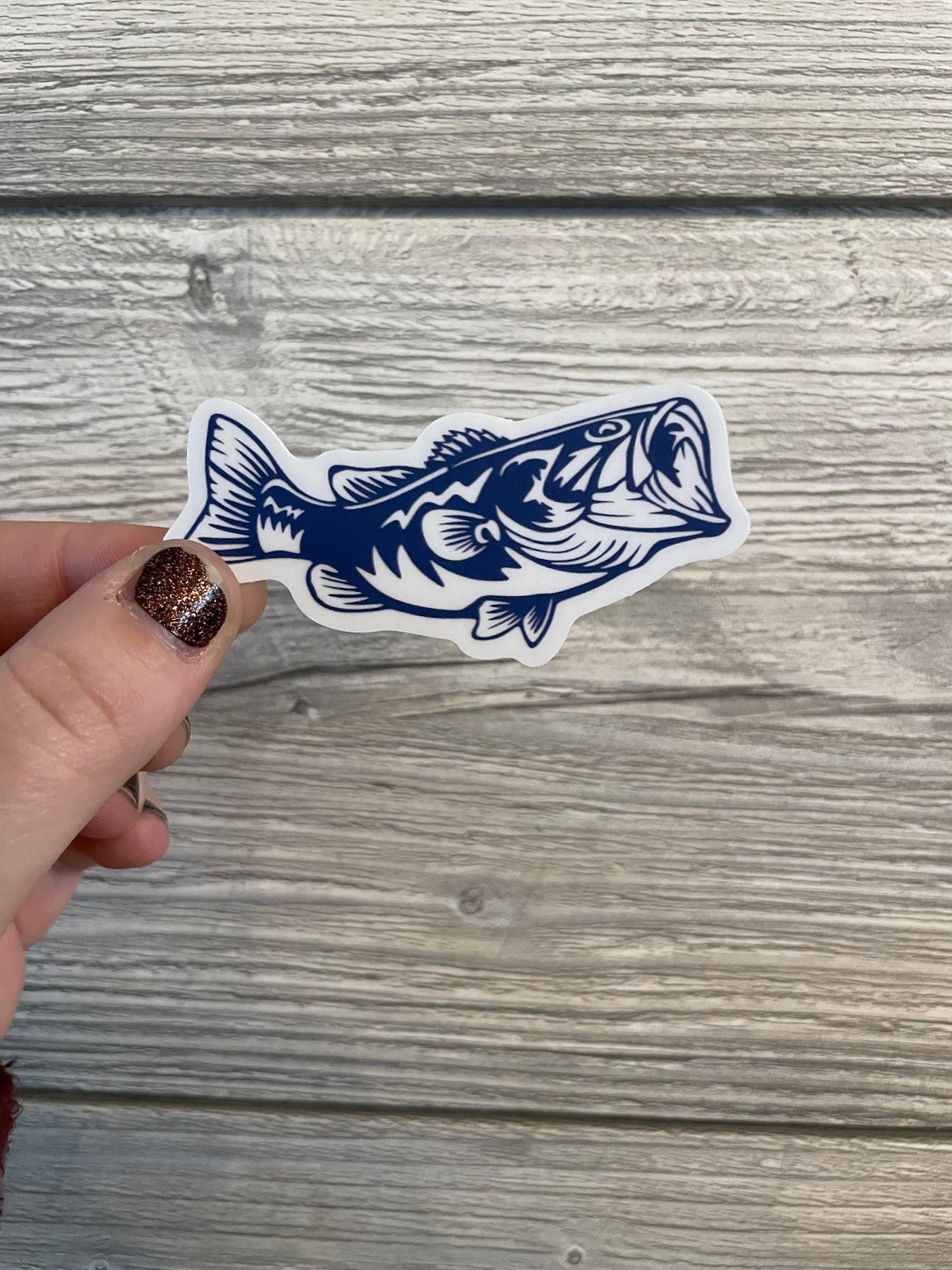 Bass Sticker - Etsy