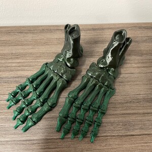 Skeleton Foot Fidget - Decor - Halloween - Etsy