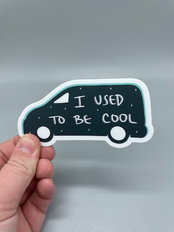 I Used to Be Cool Sticker - Etsy