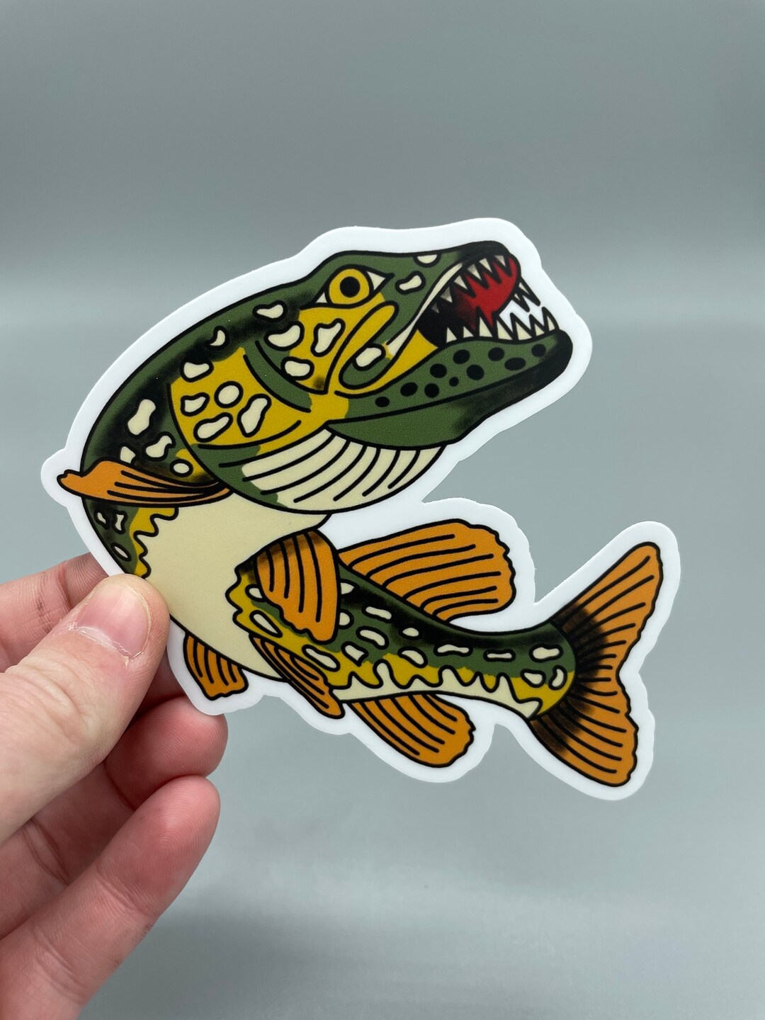 Northern Pike Sticker - Etsy