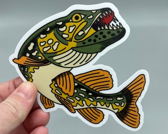 Northern Pike Sticker - Etsy