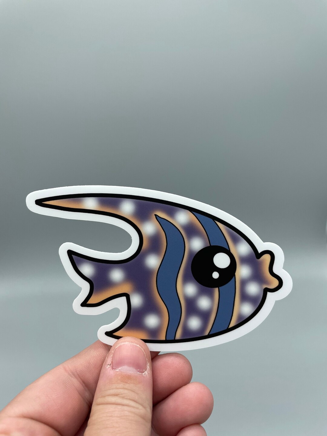 Tropical Fish Sticker - Etsy