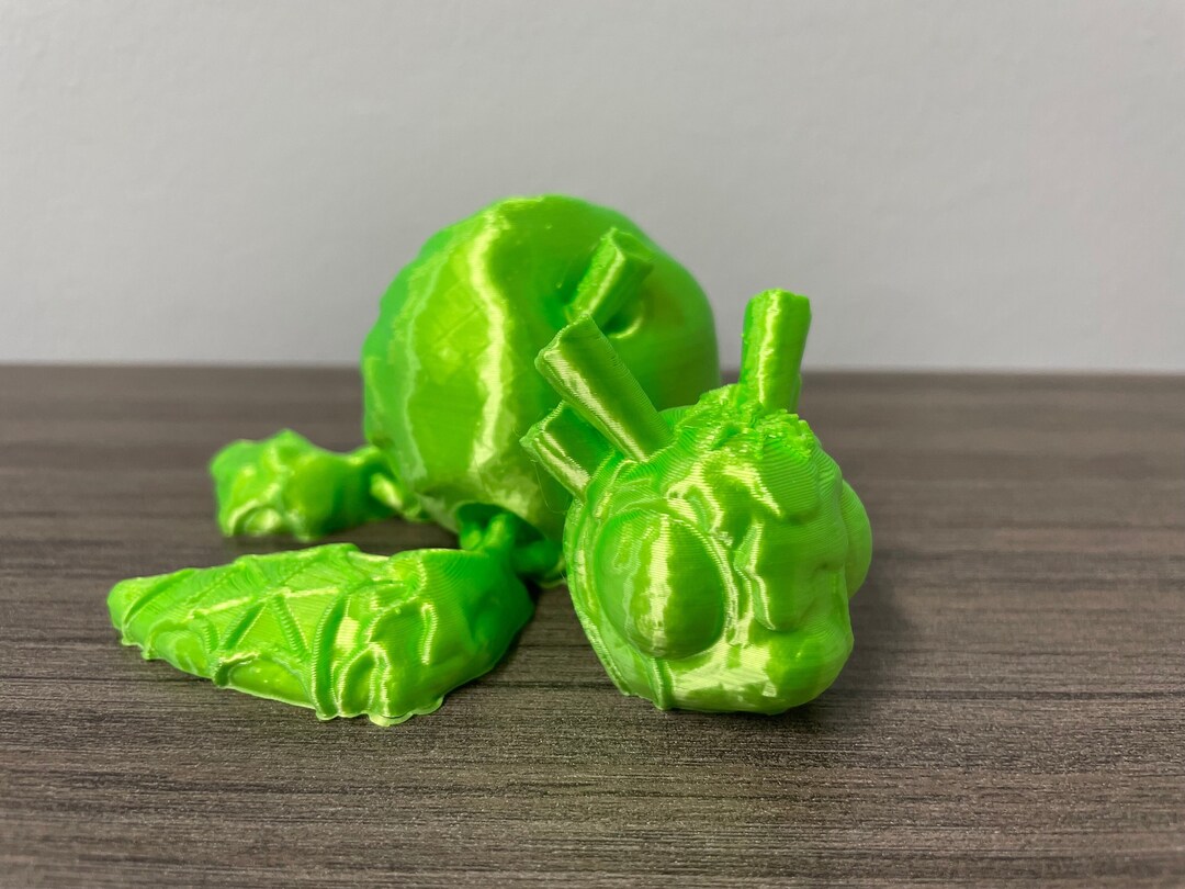 Poison Apple Turtle Articulating Turtle Pal - Etsy