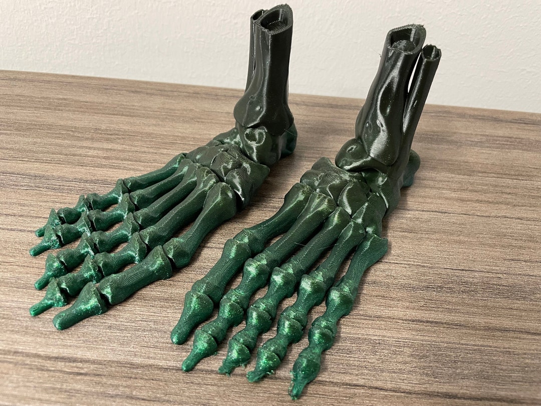 Skeleton Foot Fidget - Decor - Halloween - Etsy