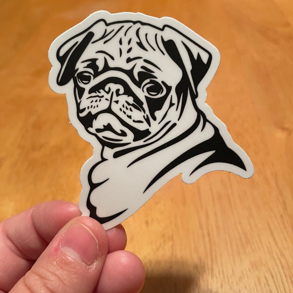 Pug Decal - Etsy