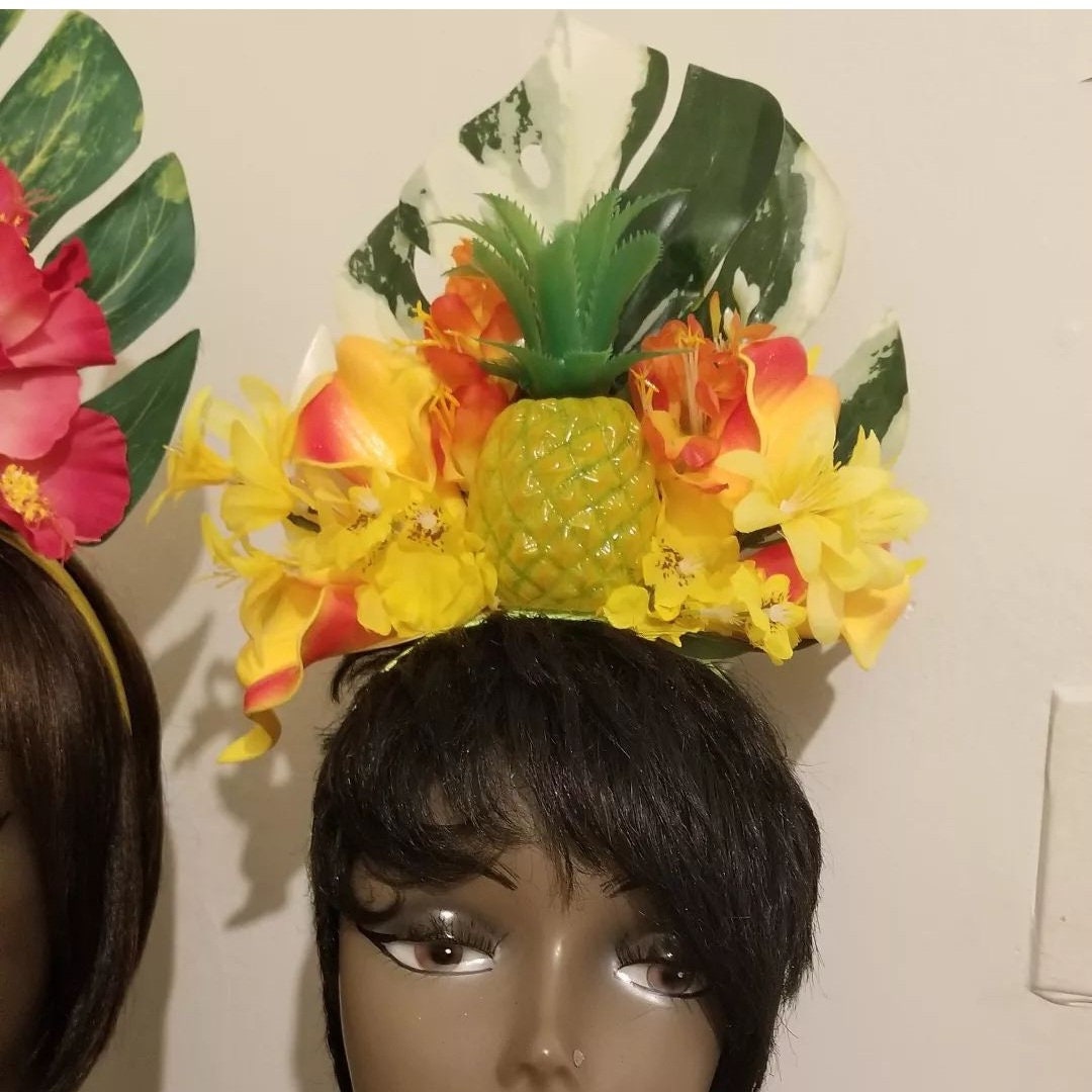 Faux Calla Lily Pineapple Lantern Crown - Etsy