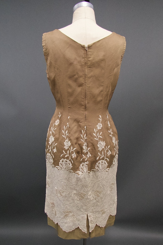 Vintage 1950s Edith Flagg Dress, 50s Cocktail Dress, … - Gem