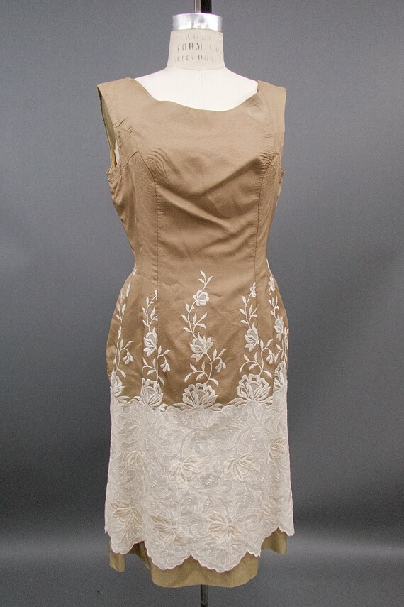 Vintage 1950s Edith Flagg Dress, 50s Cocktail Dress, … - Gem