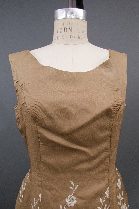 Vintage 1950s Edith Flagg Dress, 50s Cocktail Dress, … - Gem