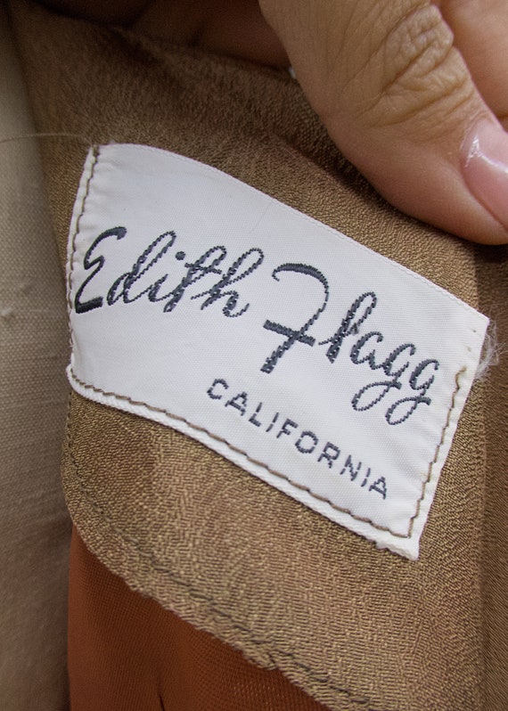 Vintage 1950s Edith Flagg Dress, 50s Cocktail Dress, … - Gem