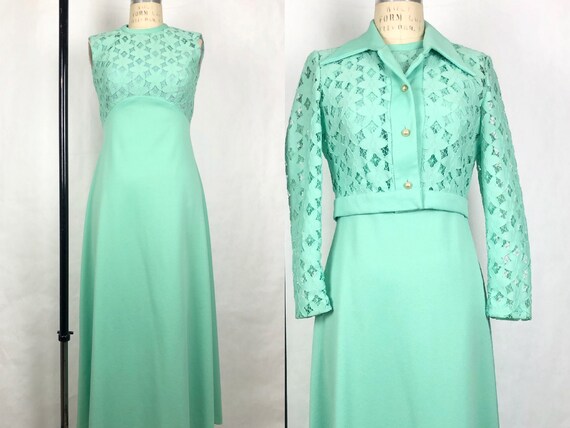 Seafoam green dress store
