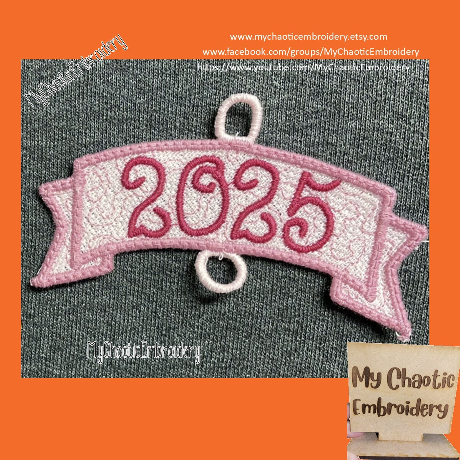 Free Standling Lace FSL 2022 2023 2024 2025 Banner Add on - Etsy