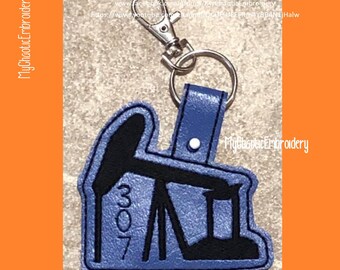 Oil Rig Embroidery | Etsy