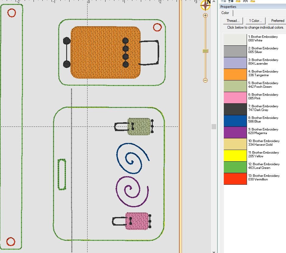 2 design set Blank luggage tag and matching keyfob monogram | Etsy