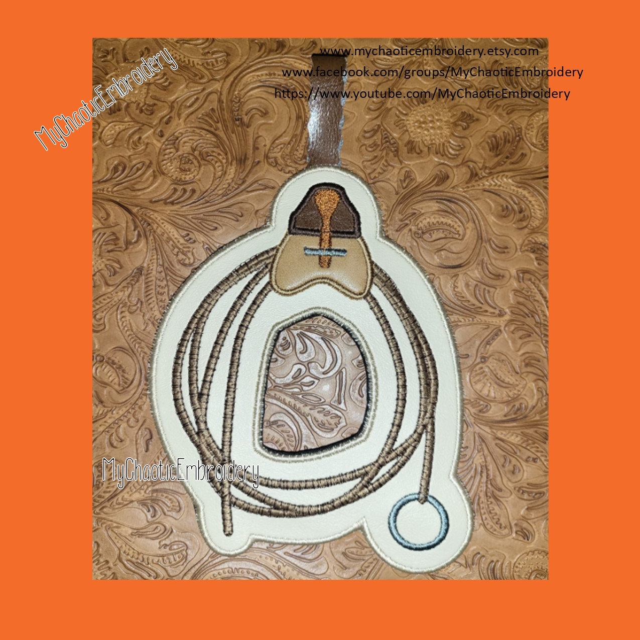 5x7 Rodeo Cowboy Lasso Rope Country Western Tack Applique - Etsy