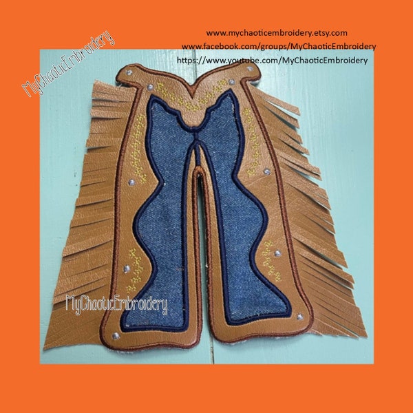 Western Chaps Pattern - Etsy