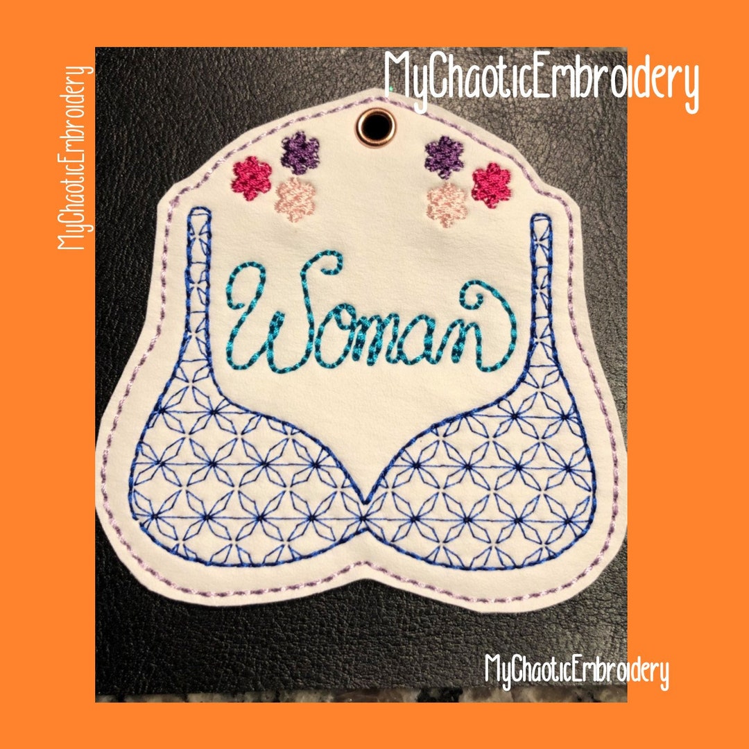 Bra Woman Save the Tatas Boobies Boobs Breast Chi Chi Key Fob Ring ...