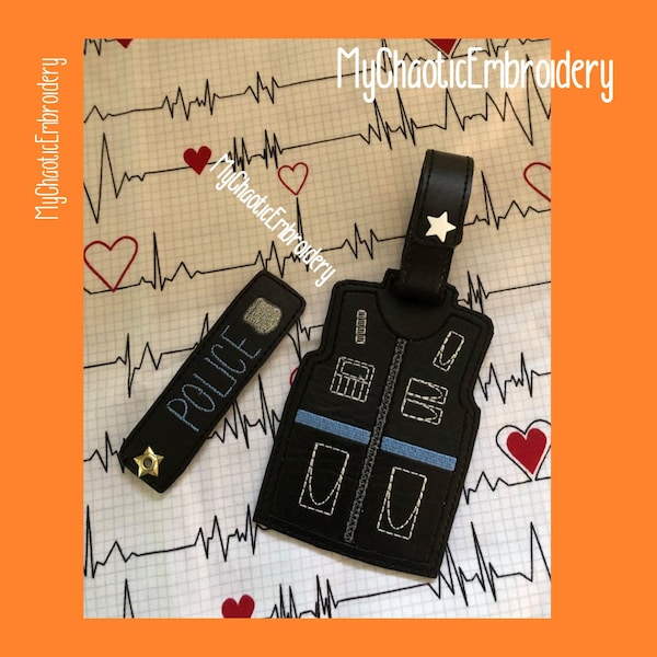 Police Key Tag - Etsy