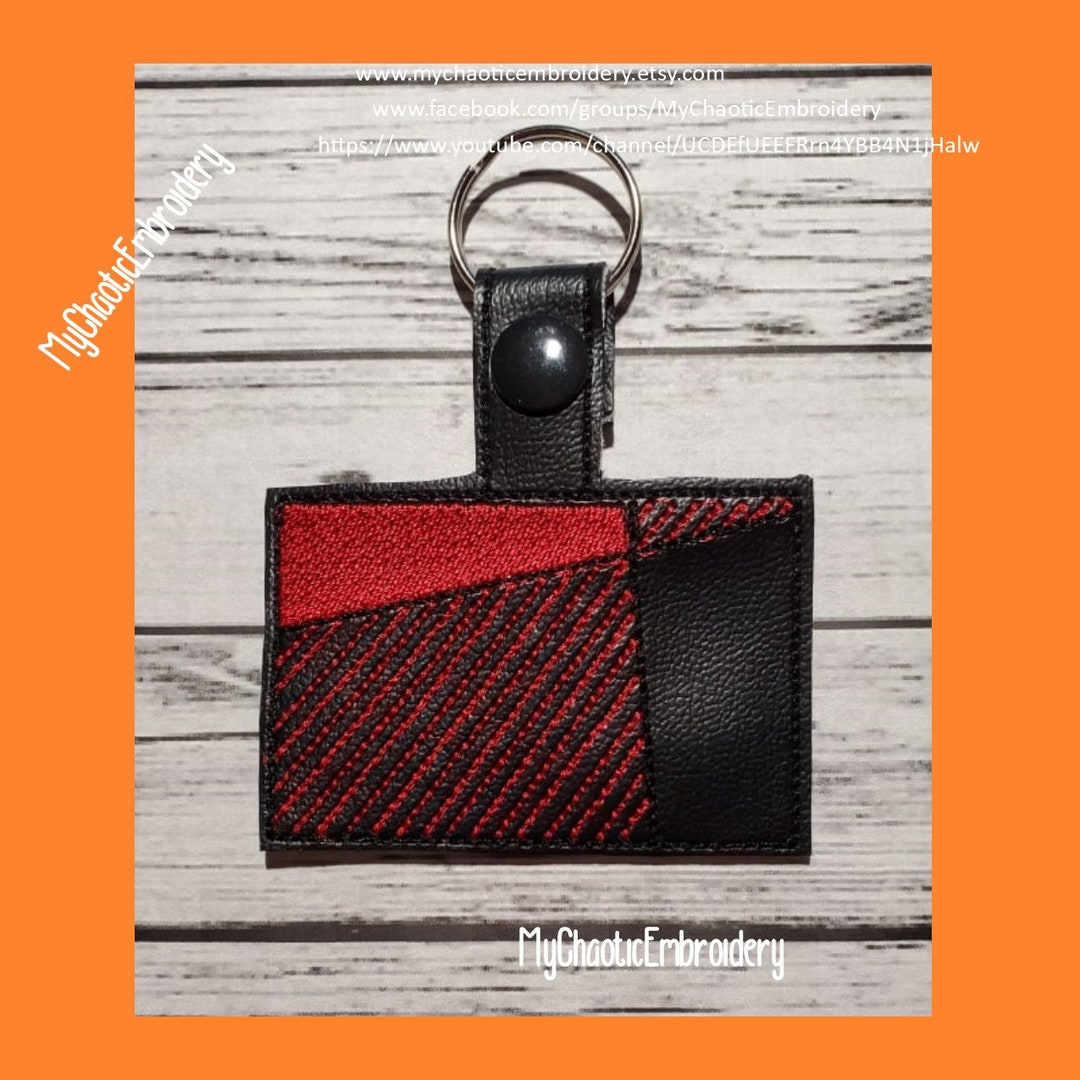 Buffalo Plaid Lumberjack Redneck Keyfob Designs 4x4 Single and 5x7 ...