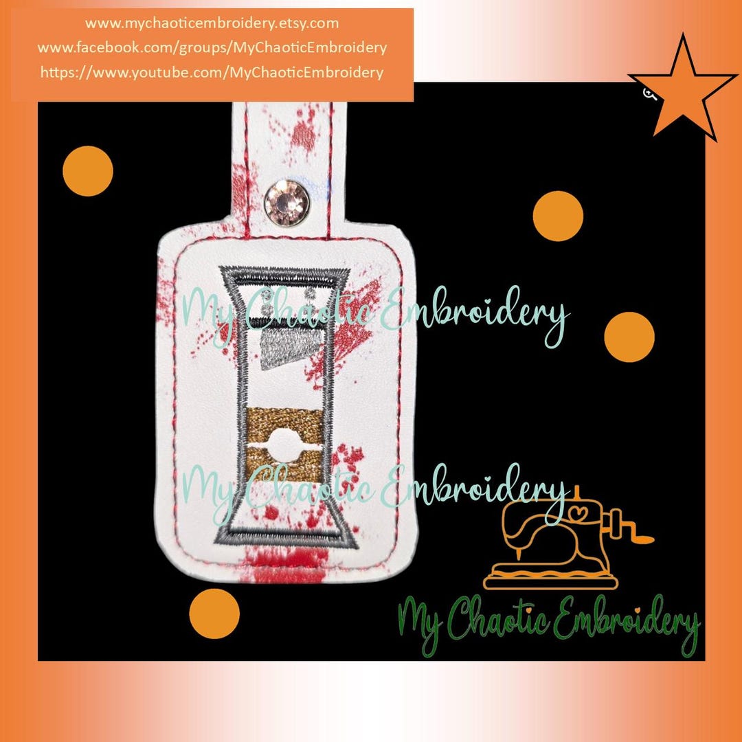 4x4 Hoop Guillotine Keyfob -KF Key Fob - Digital File Machine ...