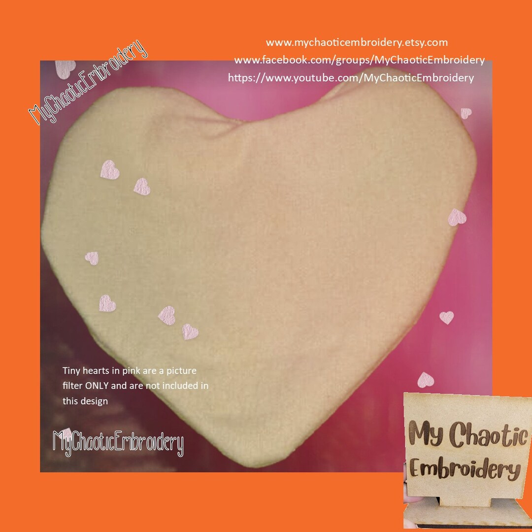 5" Bonding or Pairing Hearts, Single and Multi in Hoop 5x7, 6x10, 8x12 ...
