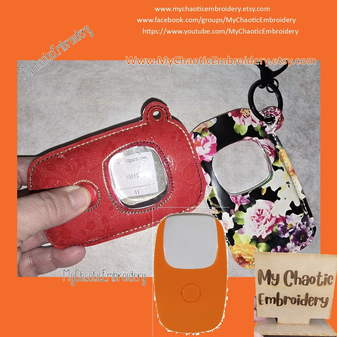 5x7 Pocket Lighted Magnifier Magnify Light Holder KF Keyfob Key Fob ...