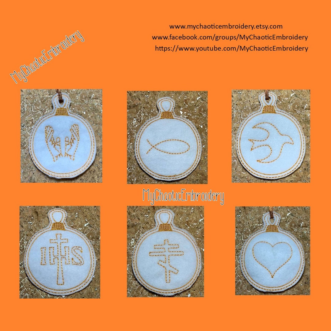 DIGITAL FILE ONLY, No Physical Item Will Be Shipped -full Set Chrismon ...