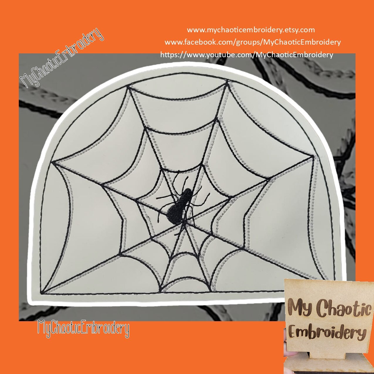 5x7 Kitchen Napkin Holder Cover Spider Web Digital File - Etsy