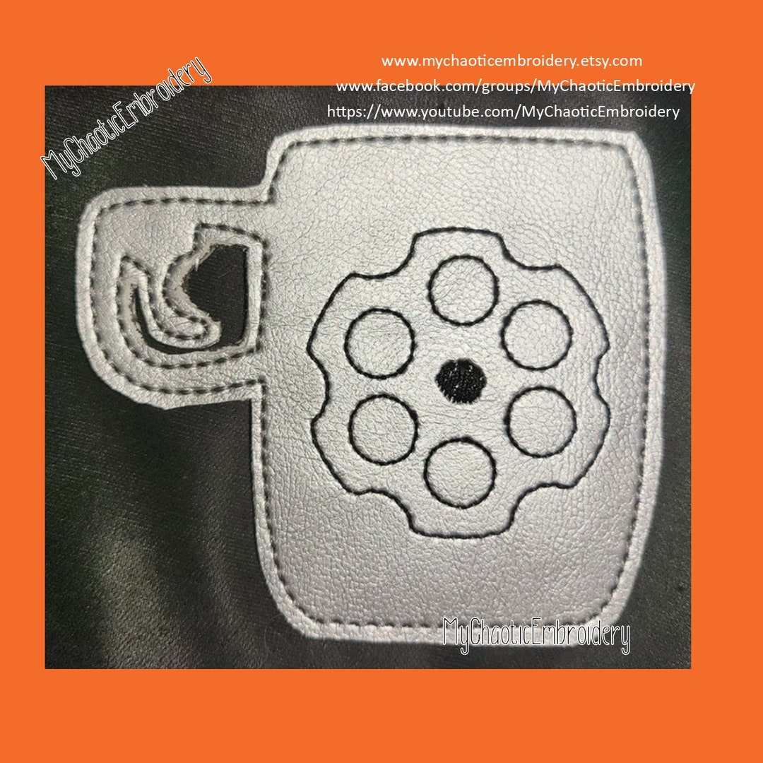 4x4 2A 2nd Amendment Revolver Center Pin Cup Mug Coffee Tea Hot Cocoa ...