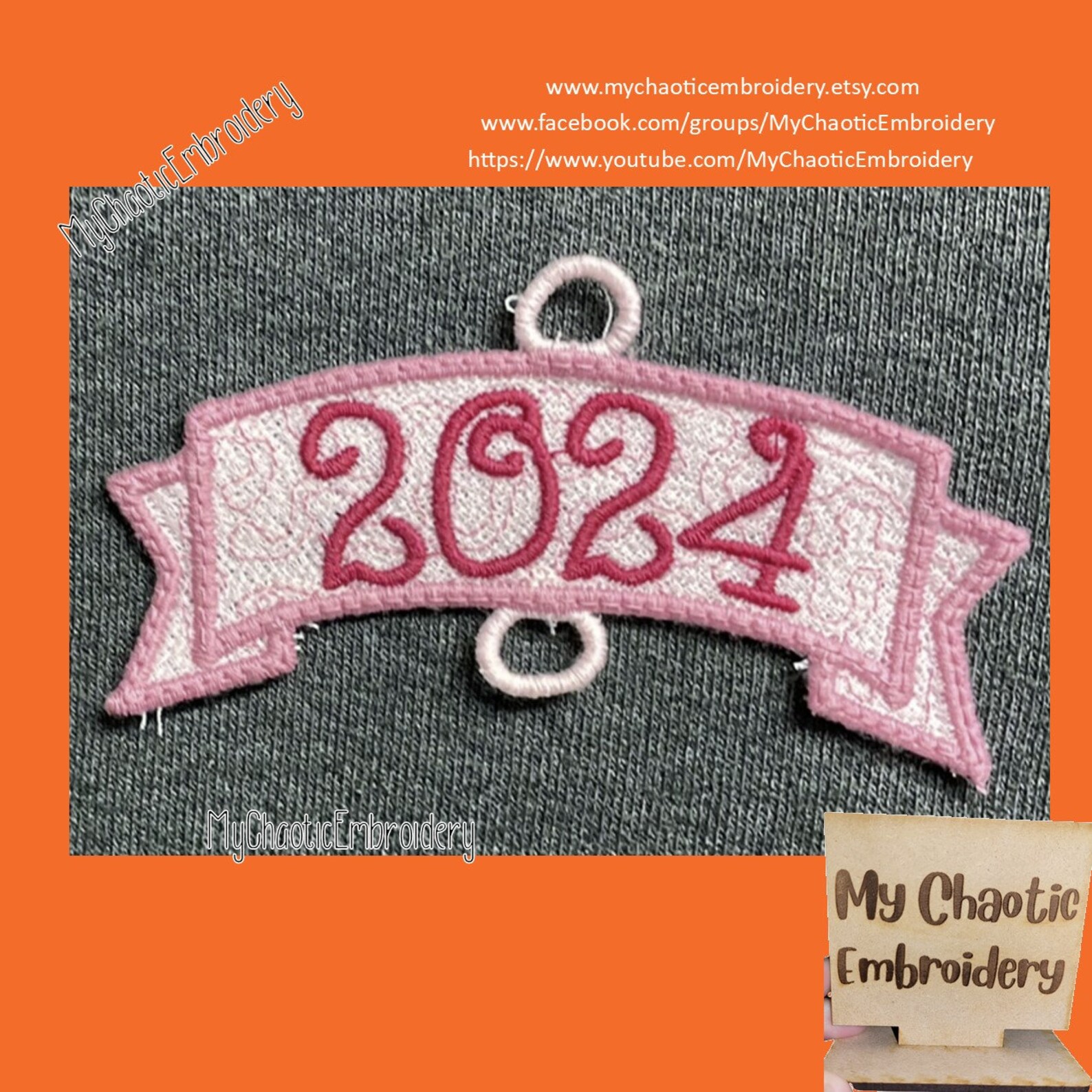 Free Standling Lace FSL 2022 2023 2024 2025 Banner Add on - Etsy