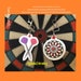 3 Designs - Dart Board, Bullseye Darts Keyfob, Zipper Pull, Charm Key ...