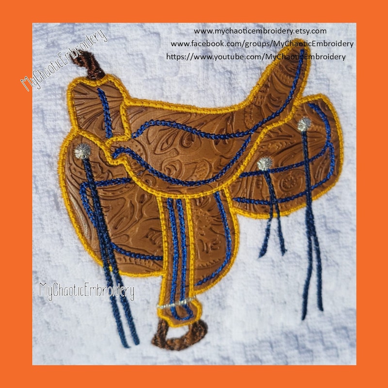 Cowboy Embroidery Design - Etsy
