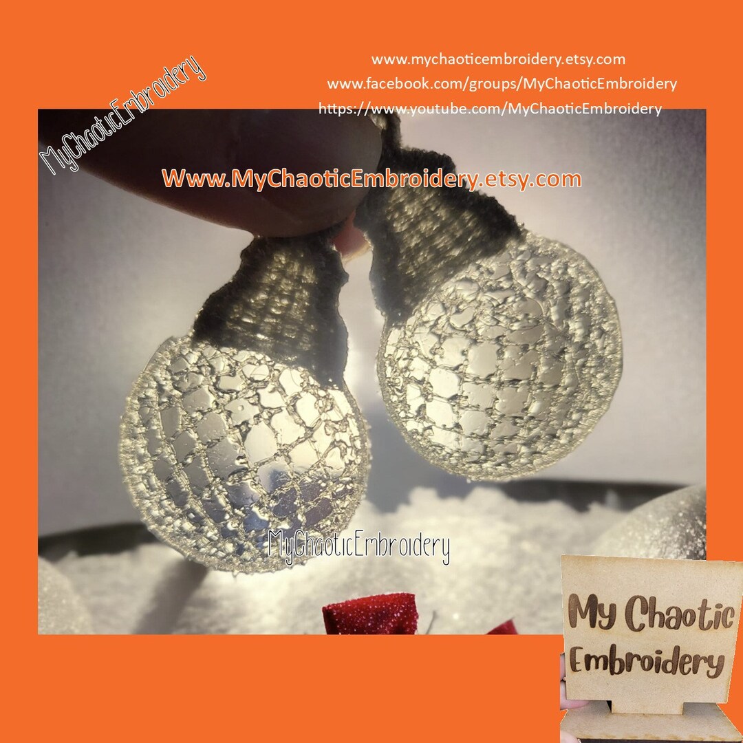 4x4 FSL Free Standing Lace Vintage Bulb Round Baubles Earrings Pattern ...