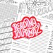 Reading Journal Digital Download Procreate - Etsy
