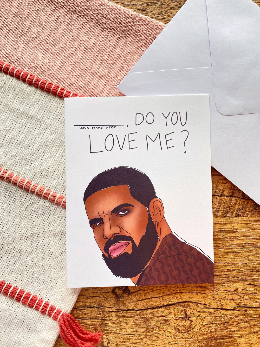 Drake Greeting Card - Etsy