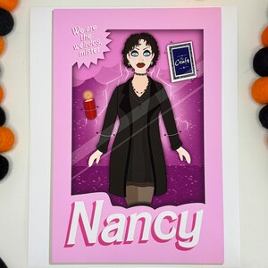 Nancy the Craft Horror Doll Print - Etsy