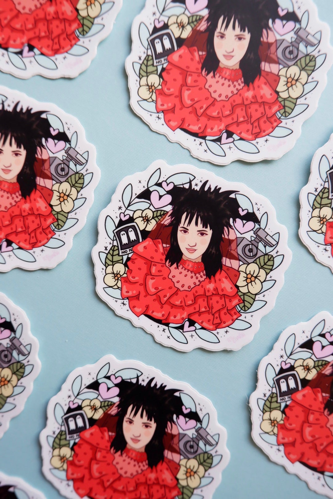Lydia Deetz “beetlejuice” Sticker - Etsy