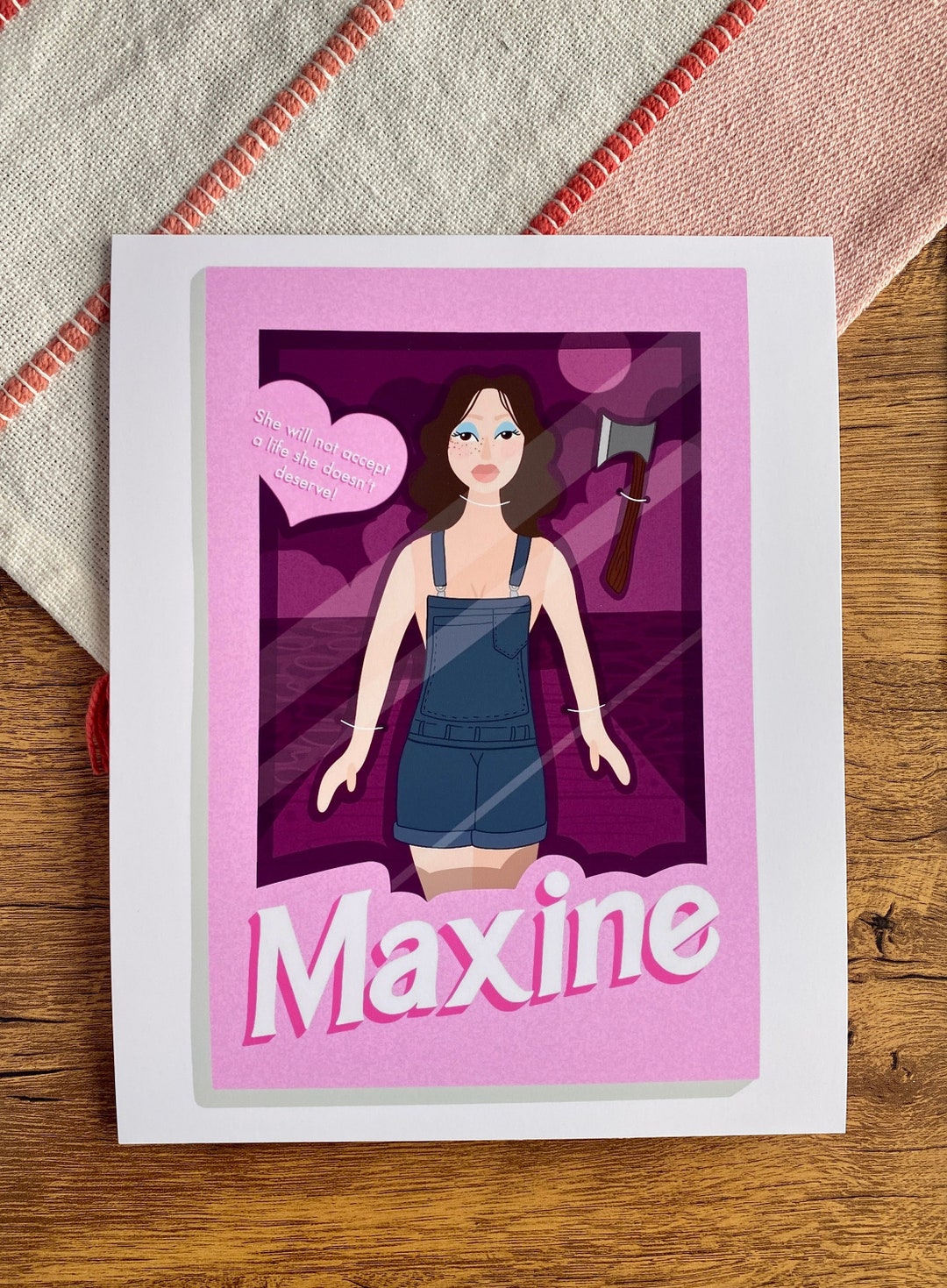 Maxine Doll Art Print X - Etsy