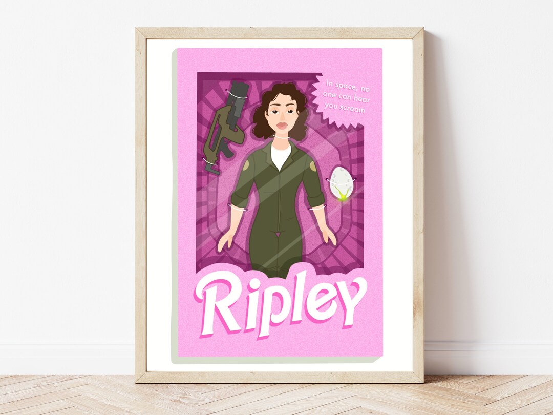 Ripley Doll Art Print - Alien - Etsy