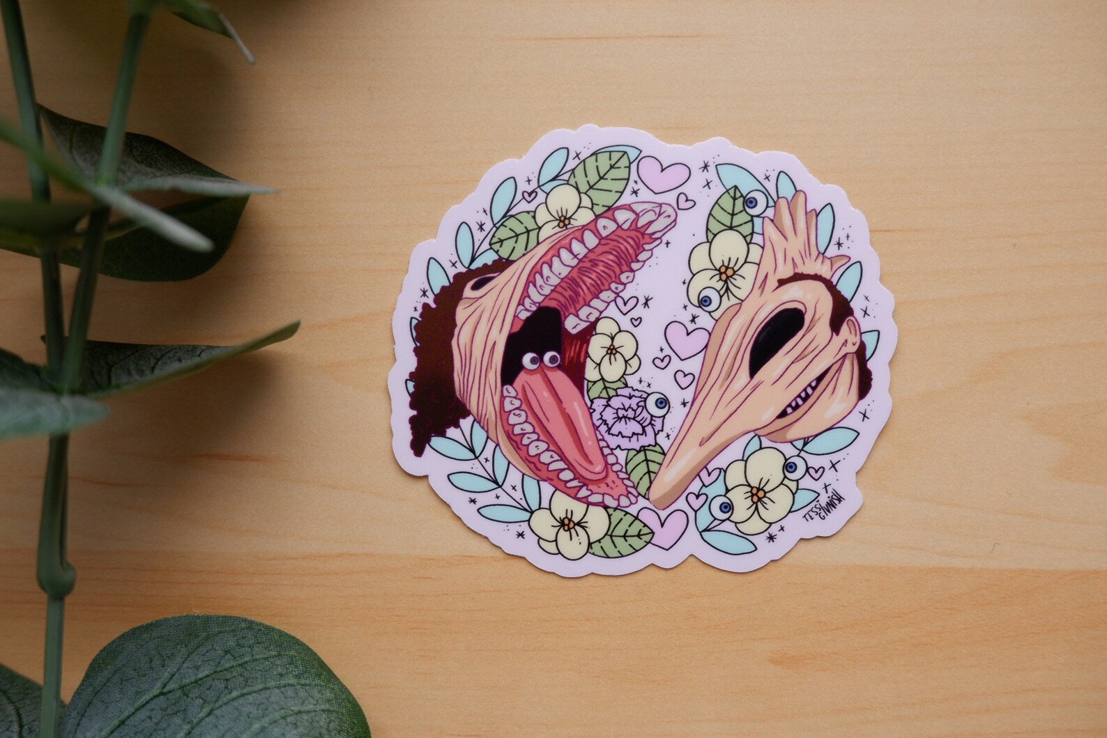 Barbara and Adam “beetlejuice” Sticker - Etsy