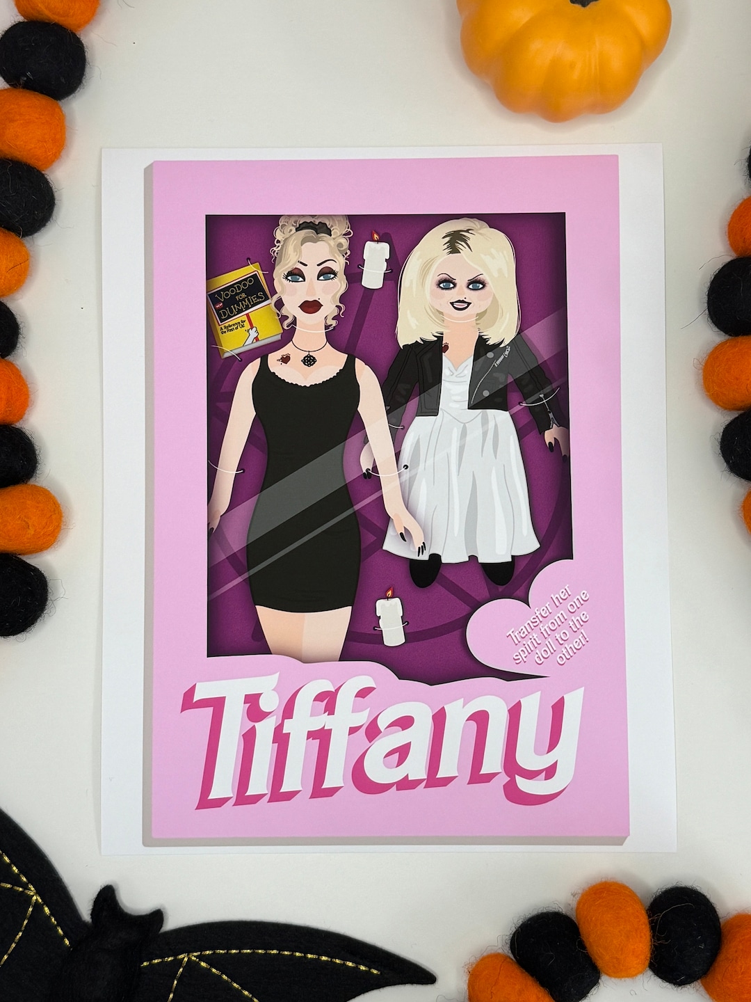 Tiffany Horror Doll Print - Etsy