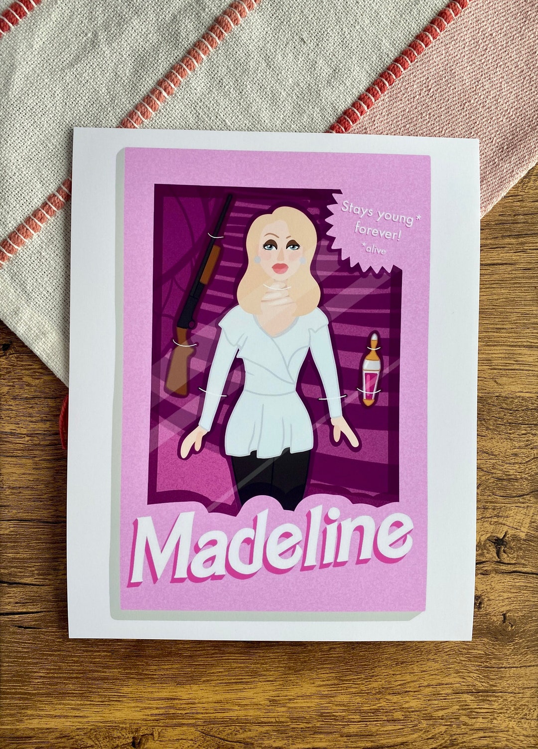 Madeline Doll Art Print Death Becomes Her - Etsy