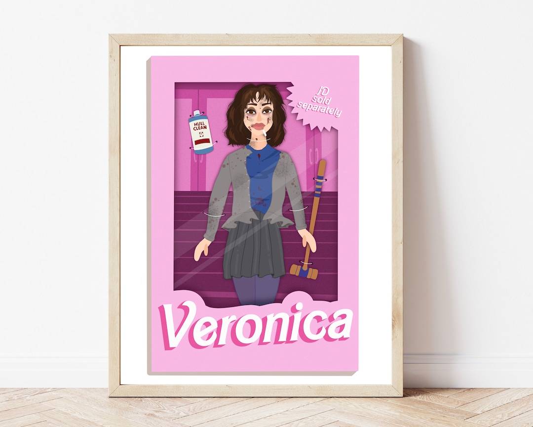 Veronica Horror Doll Print - Etsy