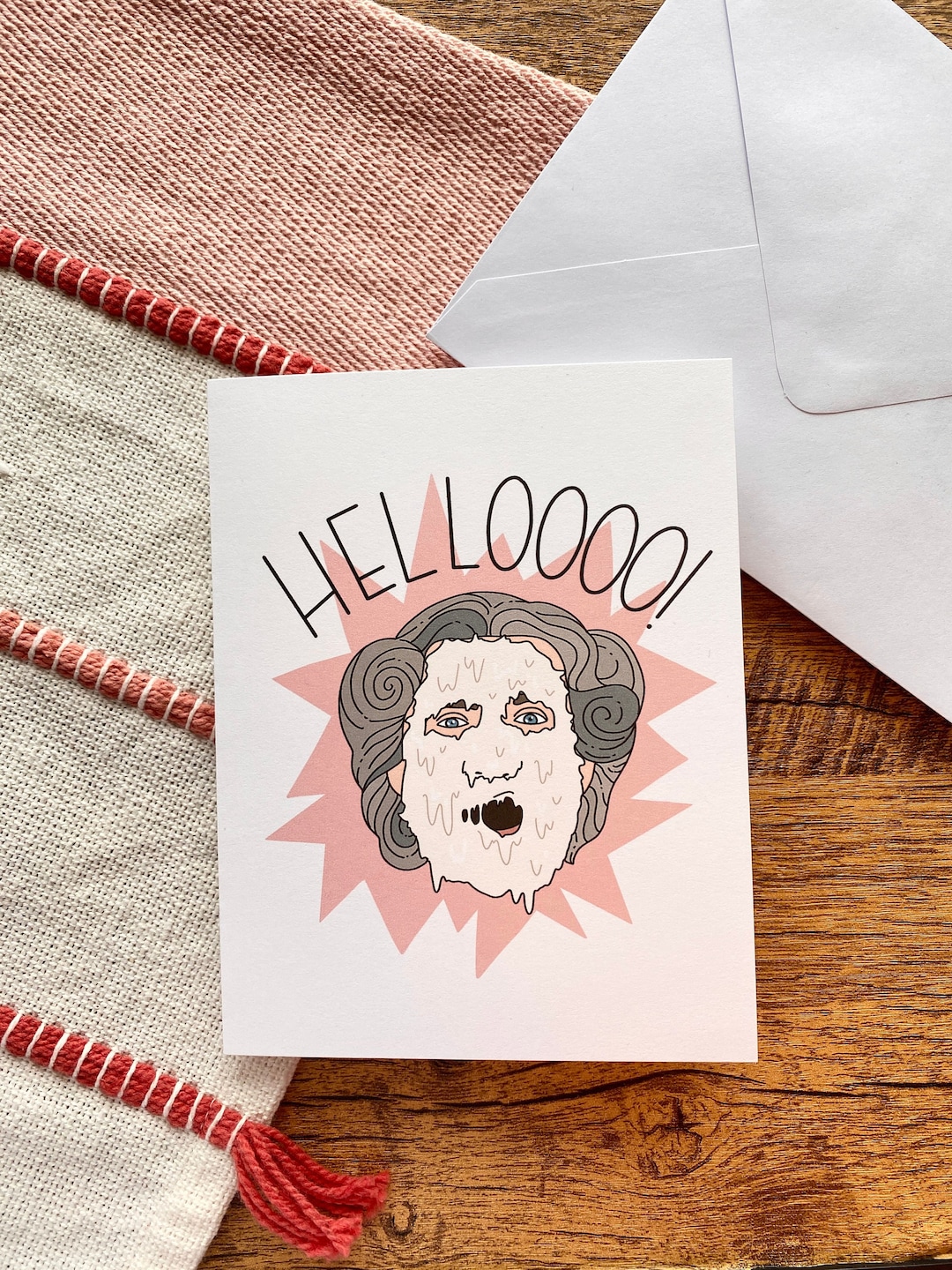 Mrs. Doubtfire “hello” Card - Etsy