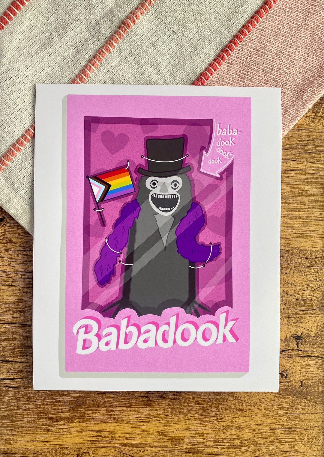 Babadook Doll Art Print Babadook - Etsy